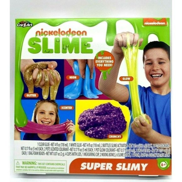 Nickelodeon | Toys | Nickelodeonslime Super Slimy Kit For Hours Of Fun ...